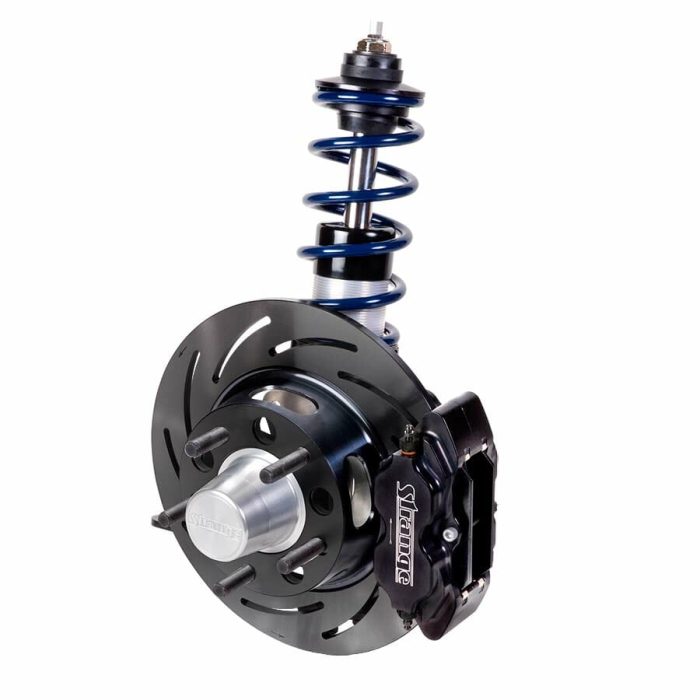 Drag Race Strut Front Suspension Heavy Duty Kit with Brakes