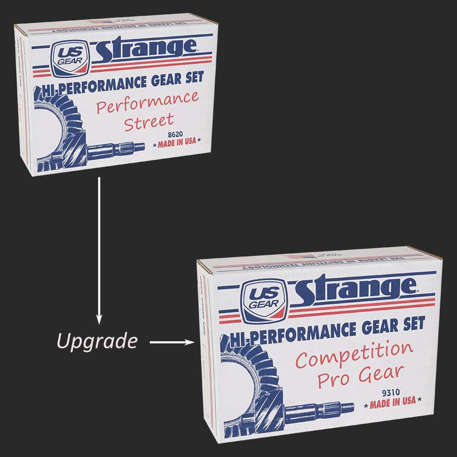 Upgrade complete 12 bolt Drag race rear to pro gear set