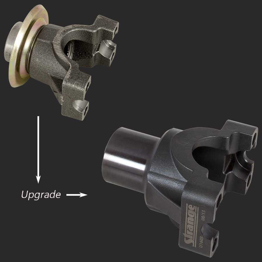 Upgrade from S-series yoke to chrome moly yoke