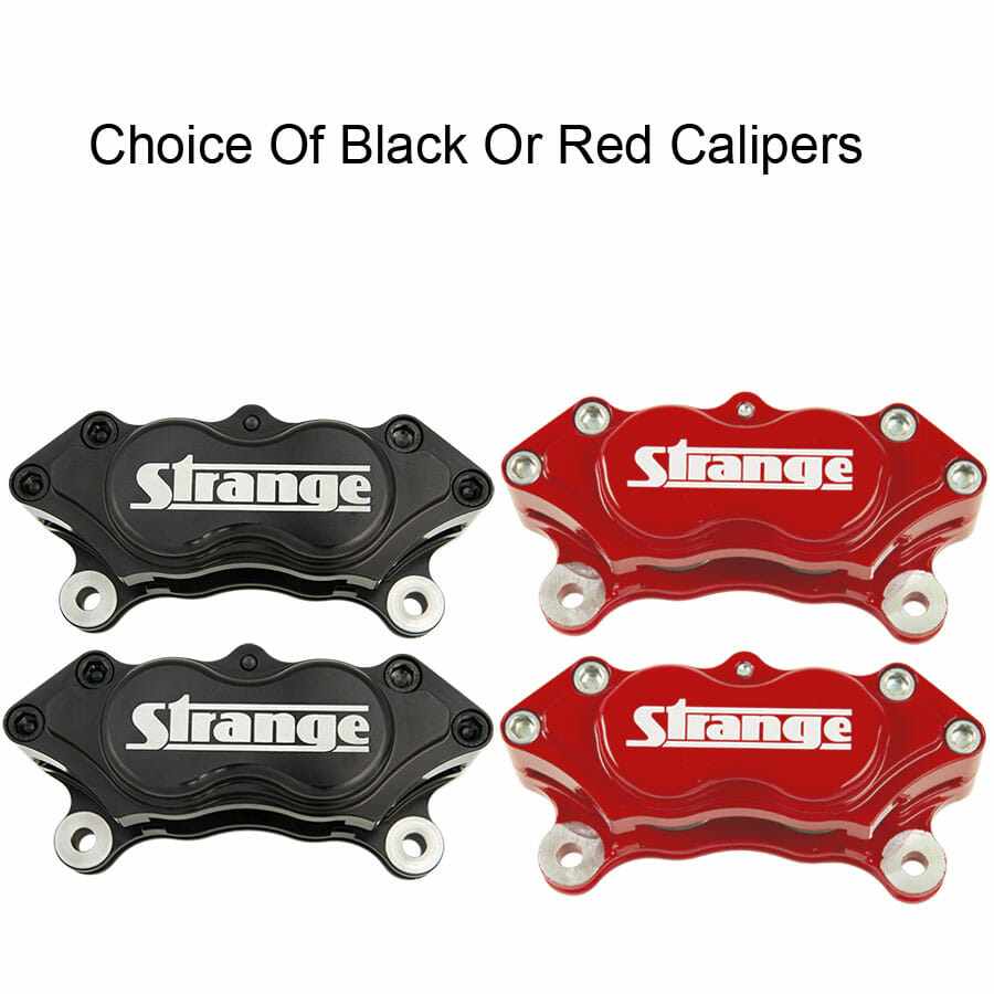 Drag Race Stainless Dual Brake Kit For 3.150 Symmetrical Ends