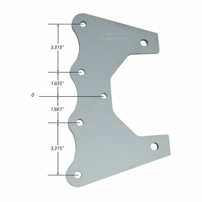 Aluminum Housing Solid Mounting Plate For One Piece Aluminum Housing